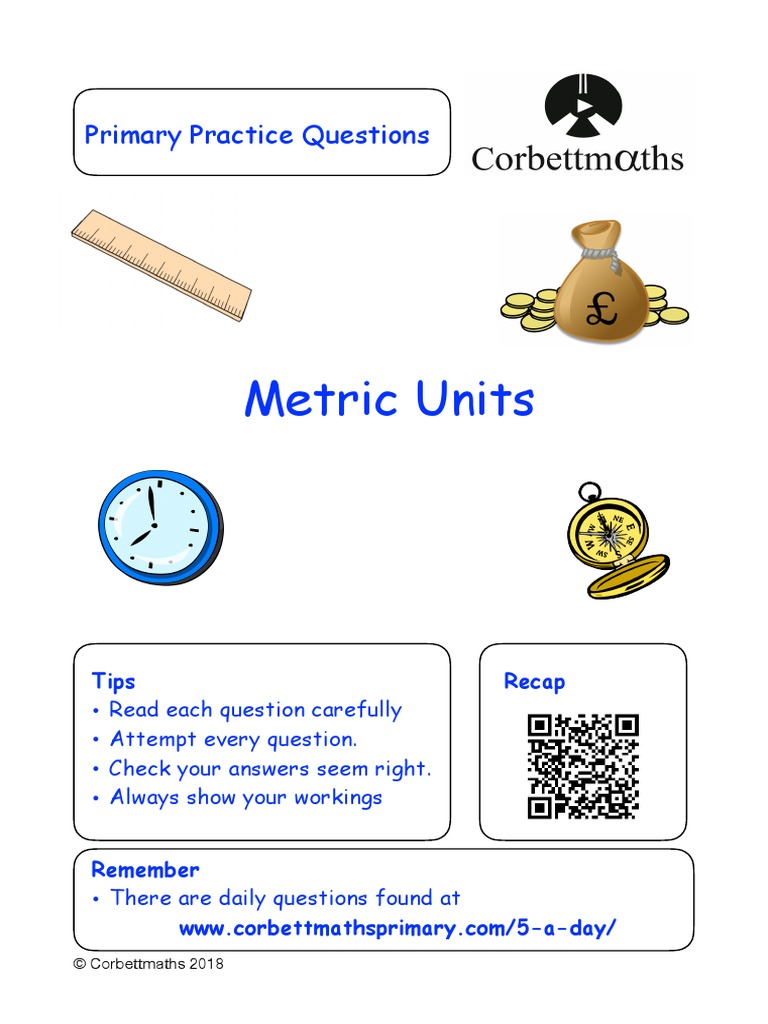 Metric Units PDF | PDF | Litre | Notation