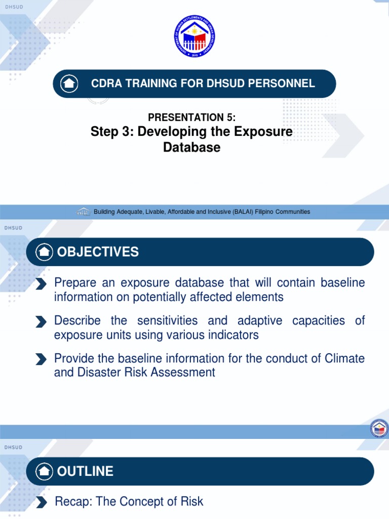 Lecture 5 - Exposure Database Development PDF | PDF | Hazards | Risk