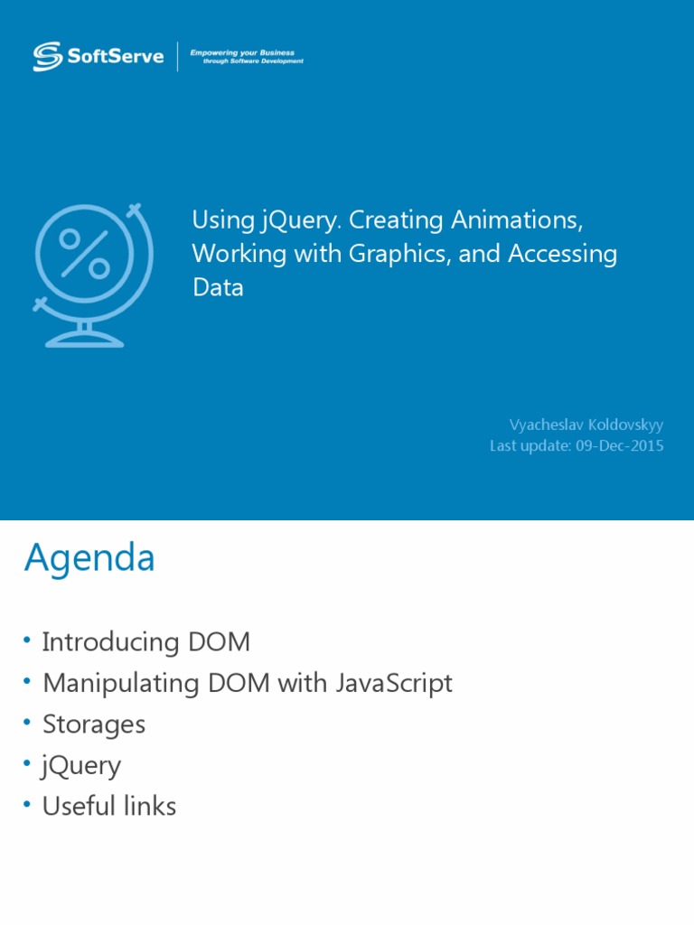 Using Jquery. Creating Animations, Working With Graphics, and Accessing ... Using Jquery. Creating Animations, Working With Graphics, and Accessing ...