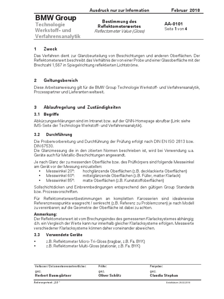 BMW Aa-0101 - Fev 18 | PDF