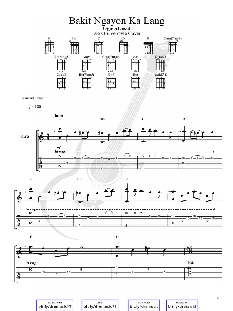 Bakit Ngayon Ka Lang | PDF | Musical Forms | Song Forms