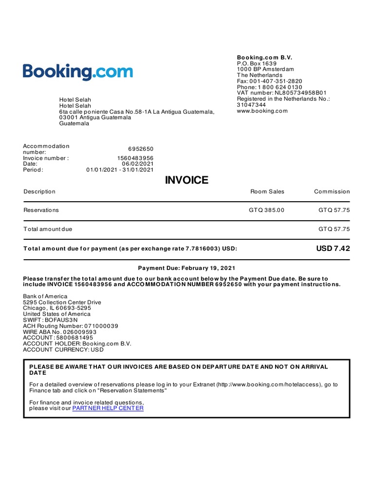 Invoice-1560483956 FACT. 1 BOOKING PDF | PDF