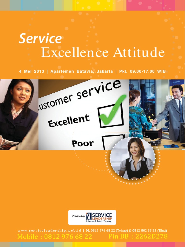 Adoc - Pub - Service Excellence Attitude PDF | PDF