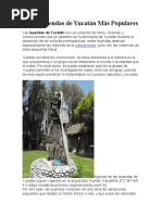 Sac Nicté - Leyenda | PDF