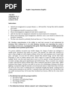 Throwing A Tree Poem Comprehension - 3 Star | PDF