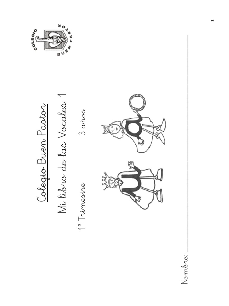 Mi Librito de Las Vocales 1 | PDF