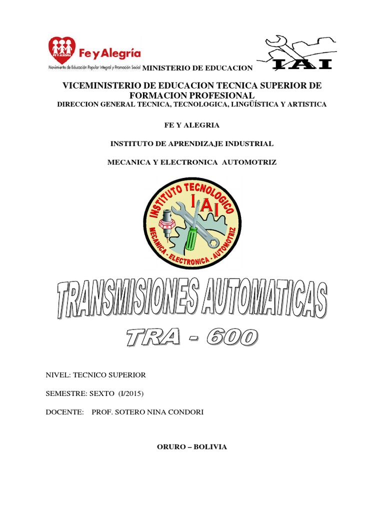 Transmisiones Automaticas | PDF | Transmisión automática | Ingeniería mecánica