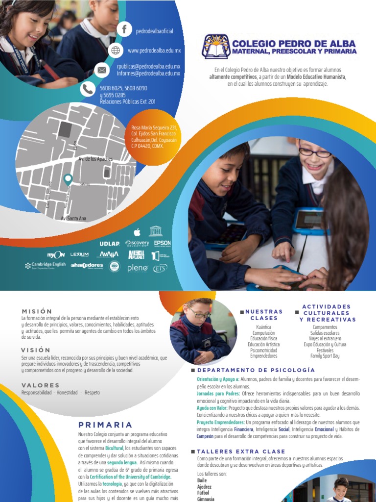 Diptico 6JUNIOv PDF | PDF | Cognición | Aprendizaje