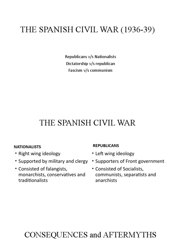 Spanish Civil War | PDF