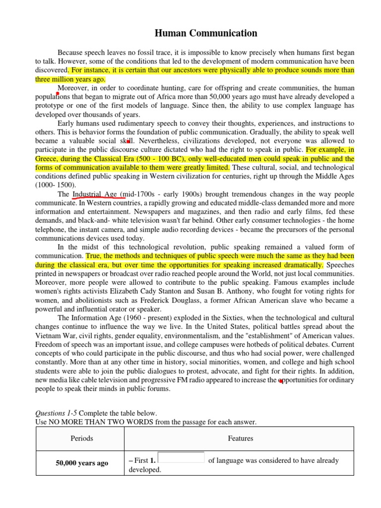 8.human Communication | PDF | Public Speaking | Communication