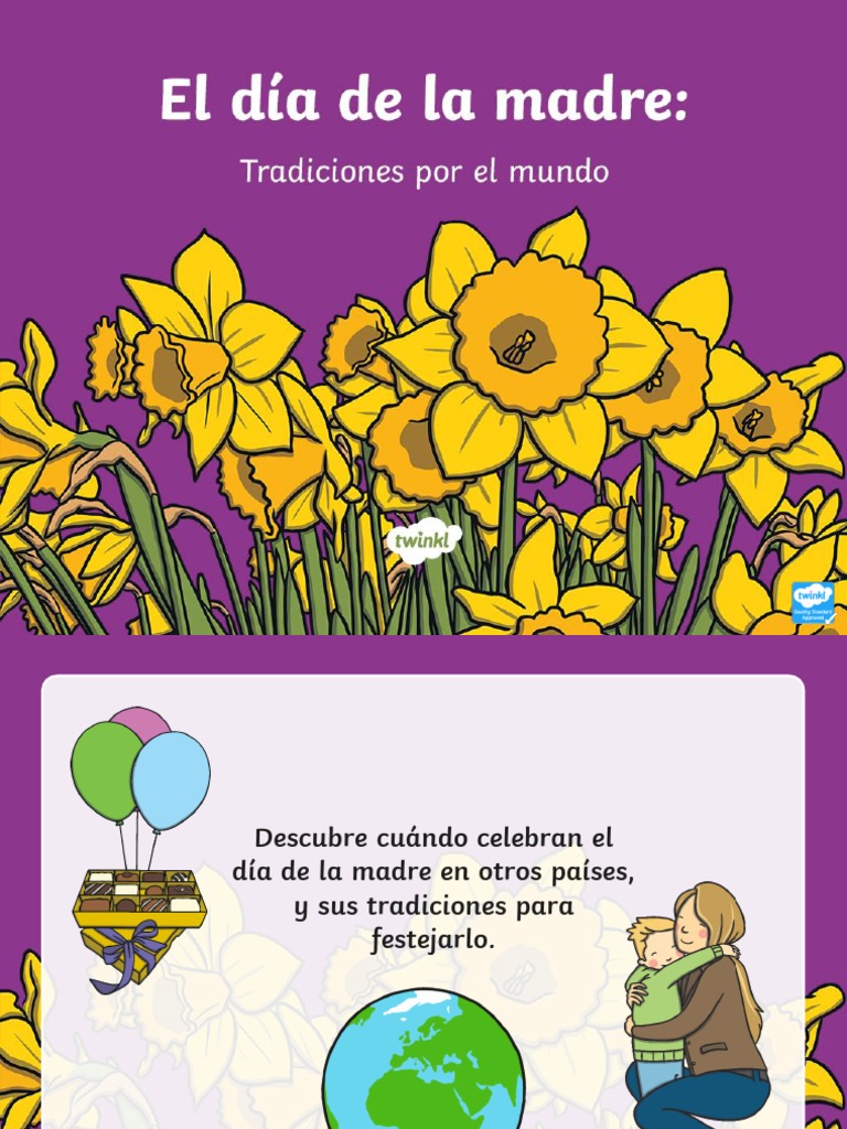 Día de la Madre en el Mundo: Tradiciones | PDF | Observancias | Tradiciones