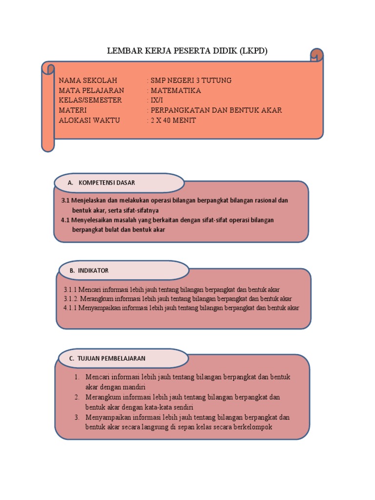 LKPD Bu Khusnul | PDF | Seni | Komputer