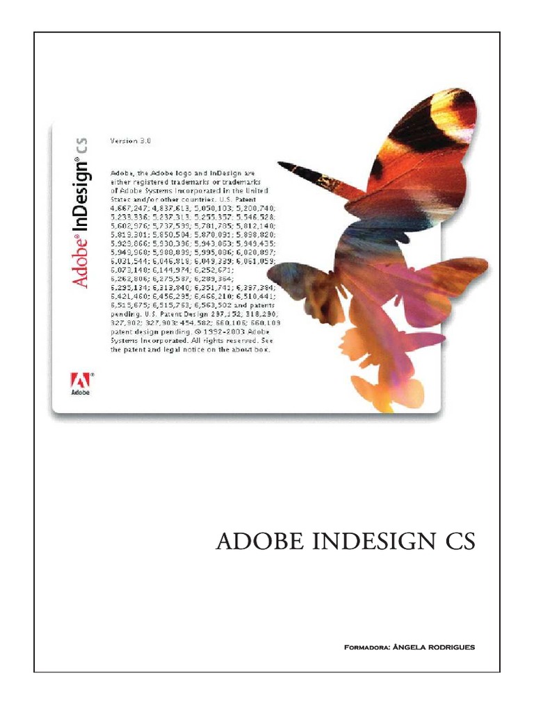 Manual Adobe INDESIGN | PDF | Botão Ctrl | Janela (informática)