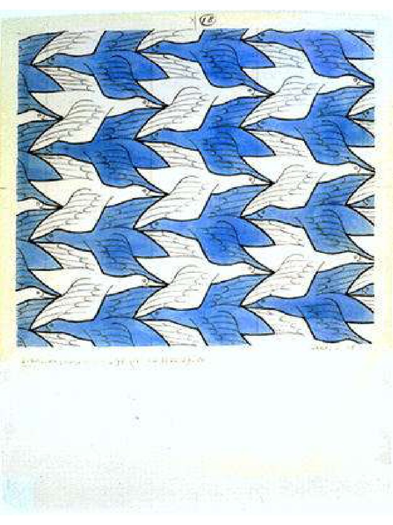 E18 MC Escher No 18 Two Birds 1938 | PDF