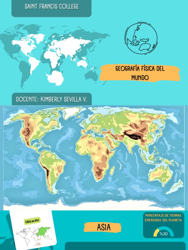 Geografía Física de Asia | PDF | Asia | Himalaya