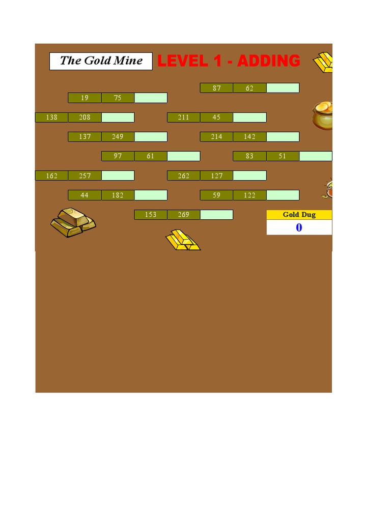 The Gold Mine | PDF | Mathematics | Arithmetic