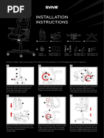 Humanscale Freedom Chair Assembly Guide | PDF | Chair | Screw