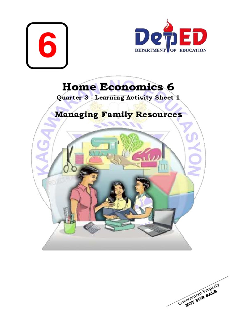 TLE 6 HE Week 1 | PDF | Resource | Employment