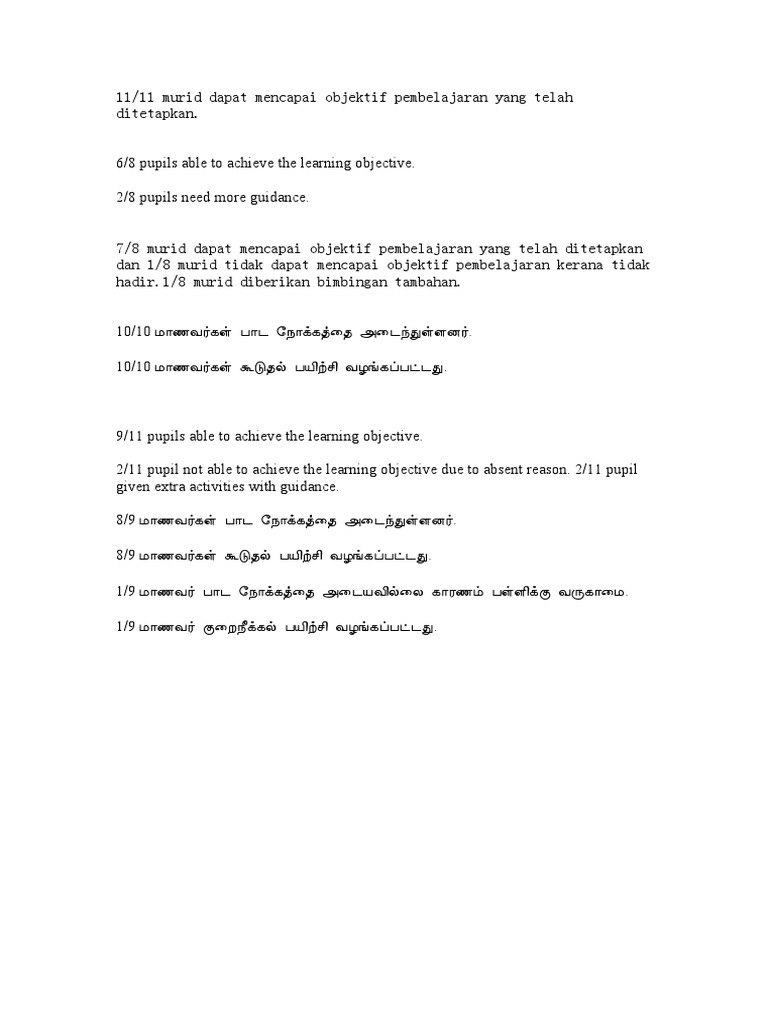 Contoh Refleksi.docx | PDF