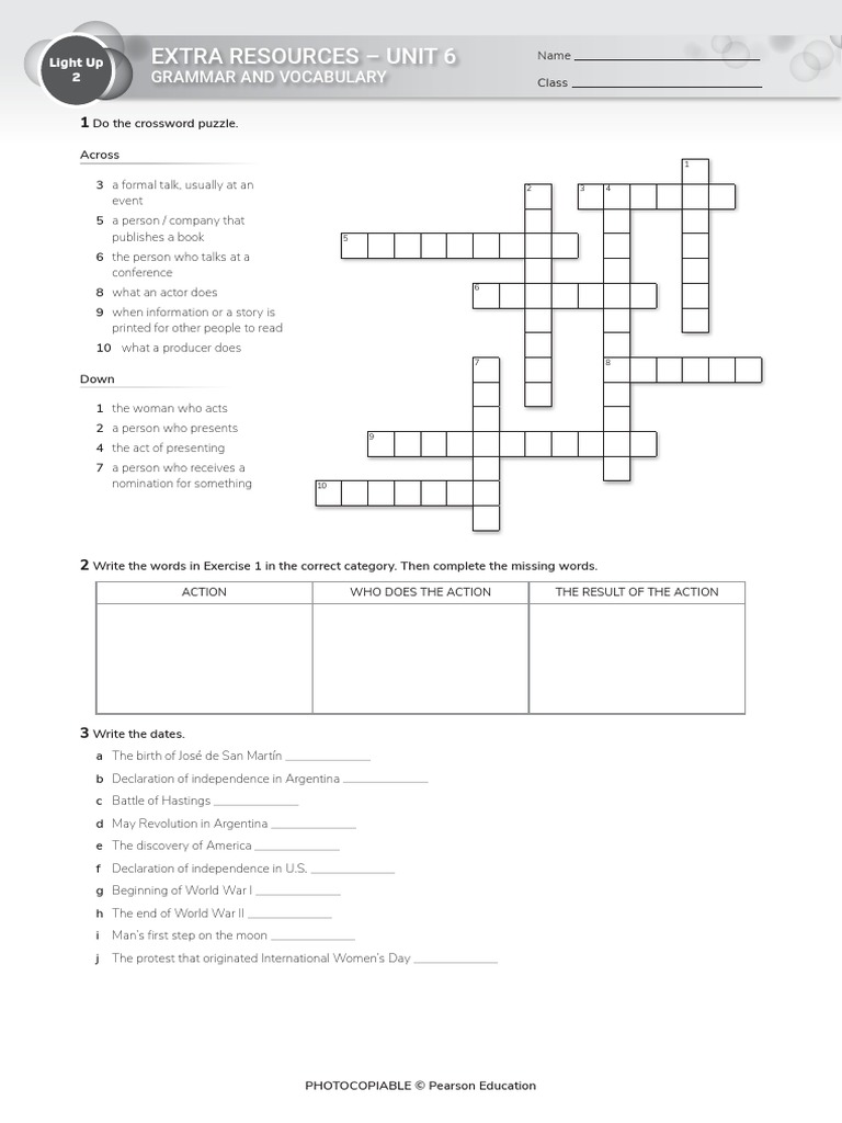 Level 2 Unit 6 | PDF | Linguistics