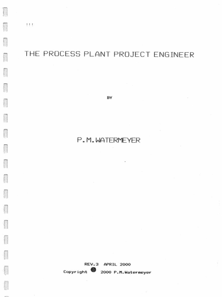 The Process Plant Engineer | PDF