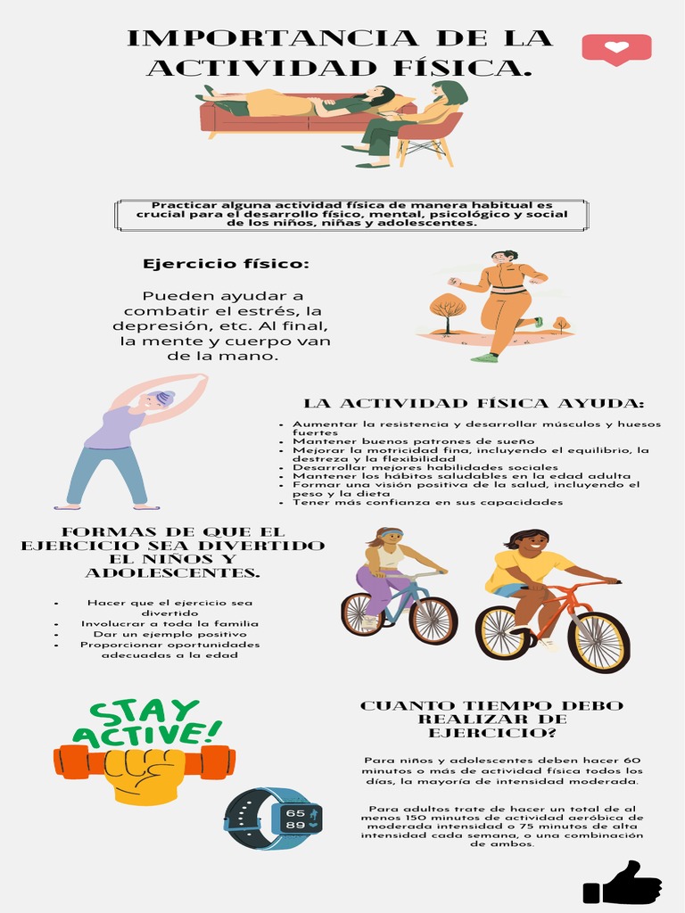 Importancia de La Actividad Fisica | PDF