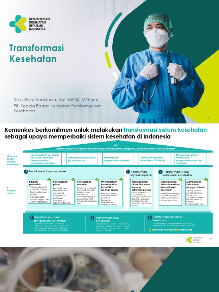 Transformasi Kesehatan PDF | PDF