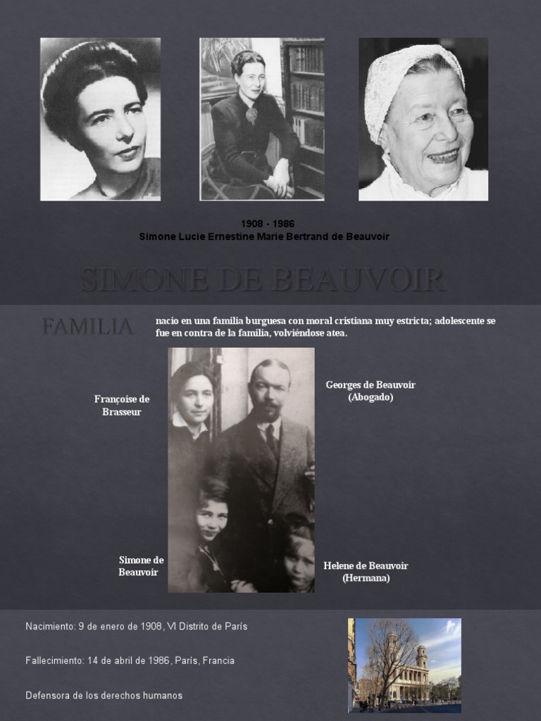 Simone de Beauvoir | PDF | Simone de Beauvoir