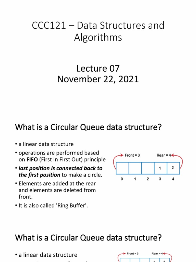 Lec07 CirQ Comb PDF | PDF