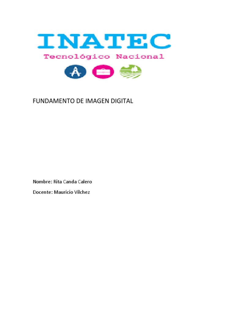 Fundamentos de Imagen Digital | PDF