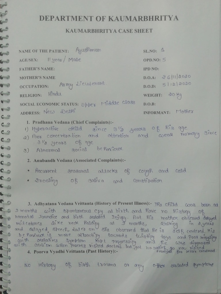 Pedia Case File PDF | Download Free PDF | Observation | Medical Diagnosis