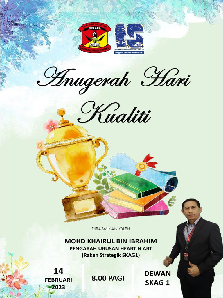 Anugerah Hari Kualiti Buku Program 2022 2023 | PDF