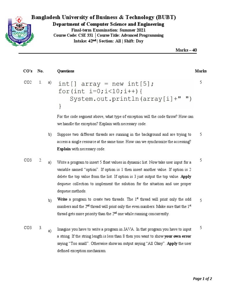 CSE 331 Final | PDF | String (Computer Science) | Programming