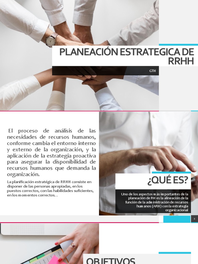 Planeación Estrategica de RRHH | PDF | Gestión de recursos humanos | Planificación