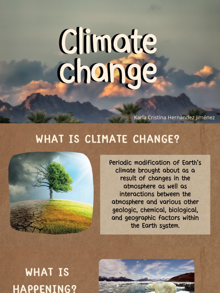 Climate Change PDF | PDF | Climate Change | Climate