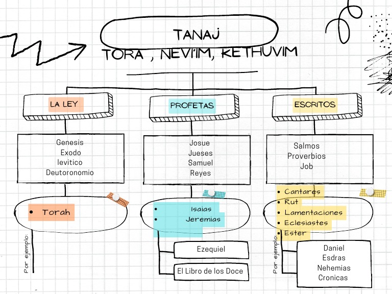 Mapa Conceptual Cuadro Sinóptico Simple Papel Resaltado Blanco | PDF
