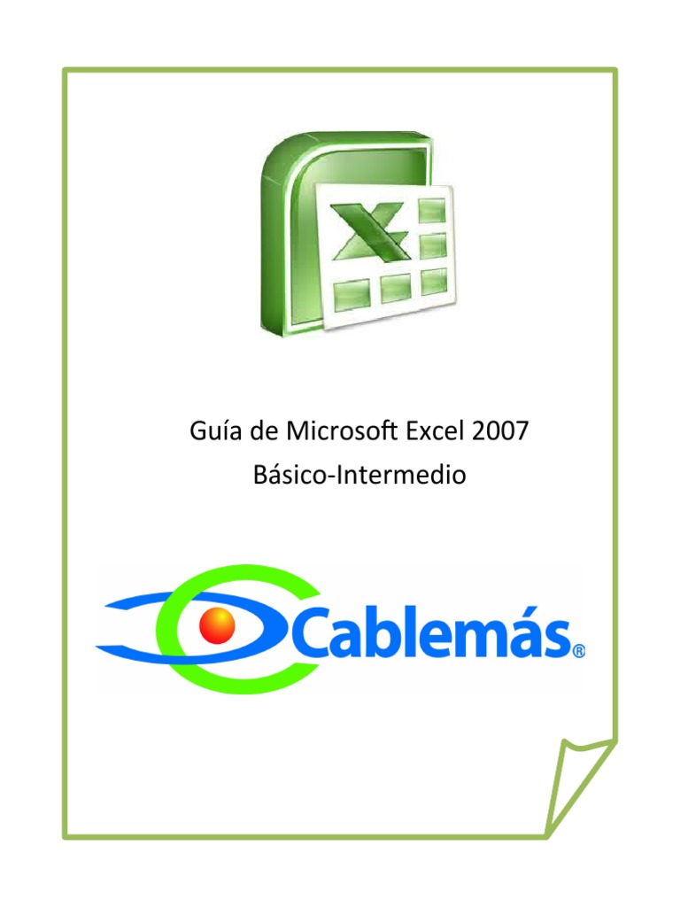 Manual Excel 2007 - v3 | PDF | Microsoft Excel | Hoja de cálculo