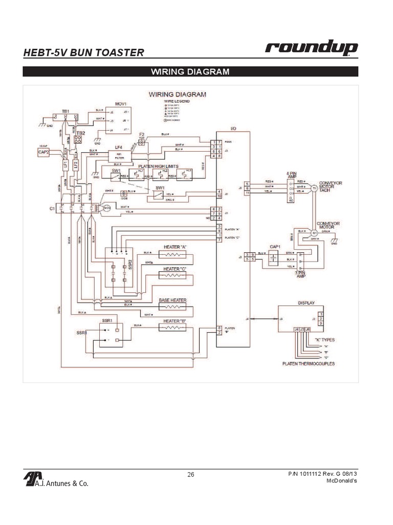 HEBT-5V - Diagrama Elétrico (EN) (2013.08) | PDF