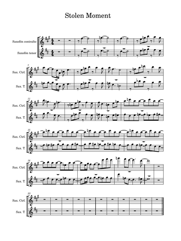 Stolen Moment PDF | PDF