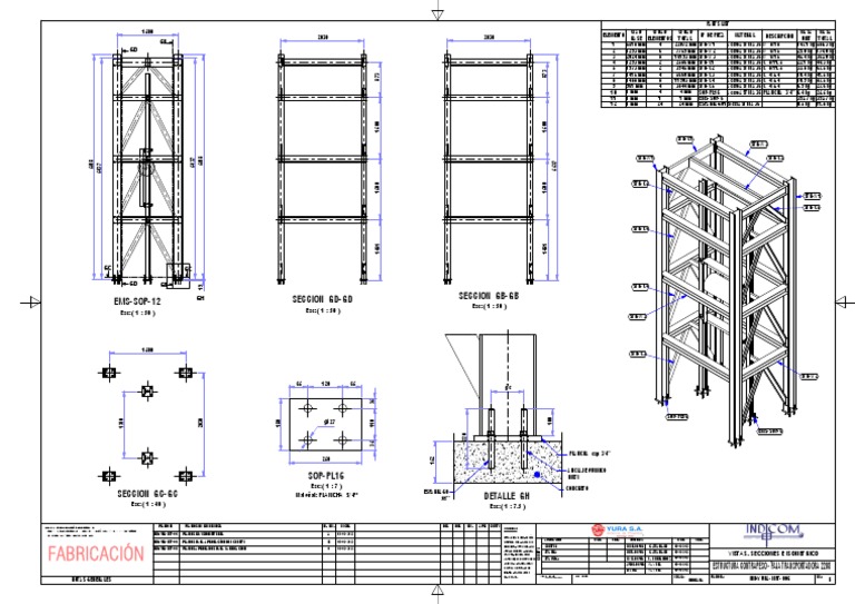 Modificacion de Estructura Contrapeso | PDF