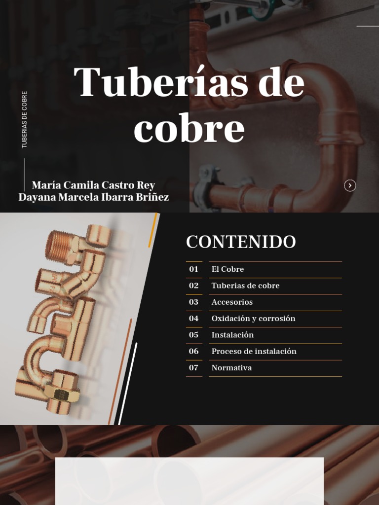 Tuberias de Cobre PDF | Descargar gratis PDF | Cobre | Tubería (transporte de fluidos)