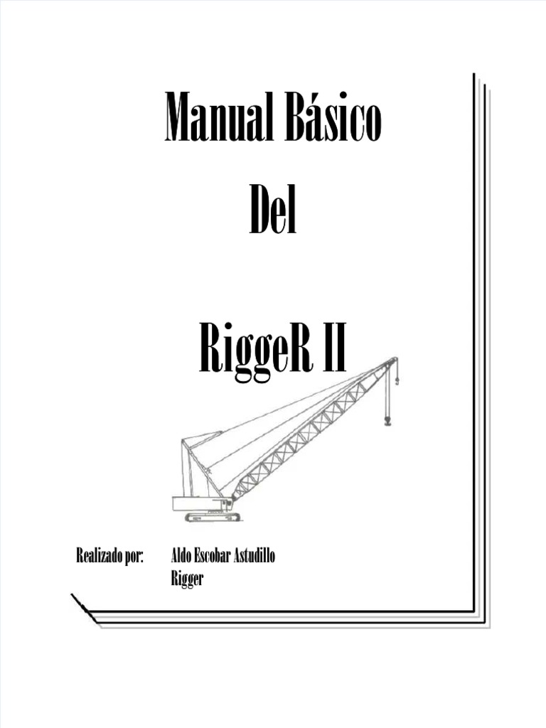 Manual Basico Del Rigger - II | PDF | Ingeniería de Edificación ...