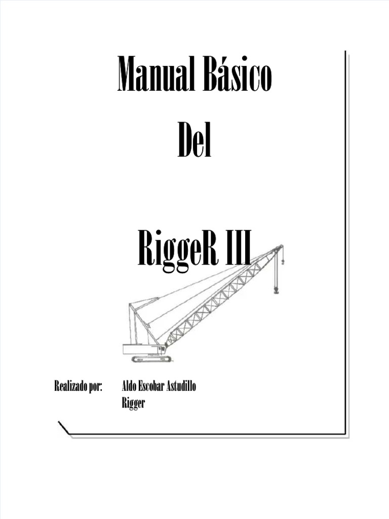 Manual Basico Del Rigger - III | PDF | Objetos geométricos | Matemática ...