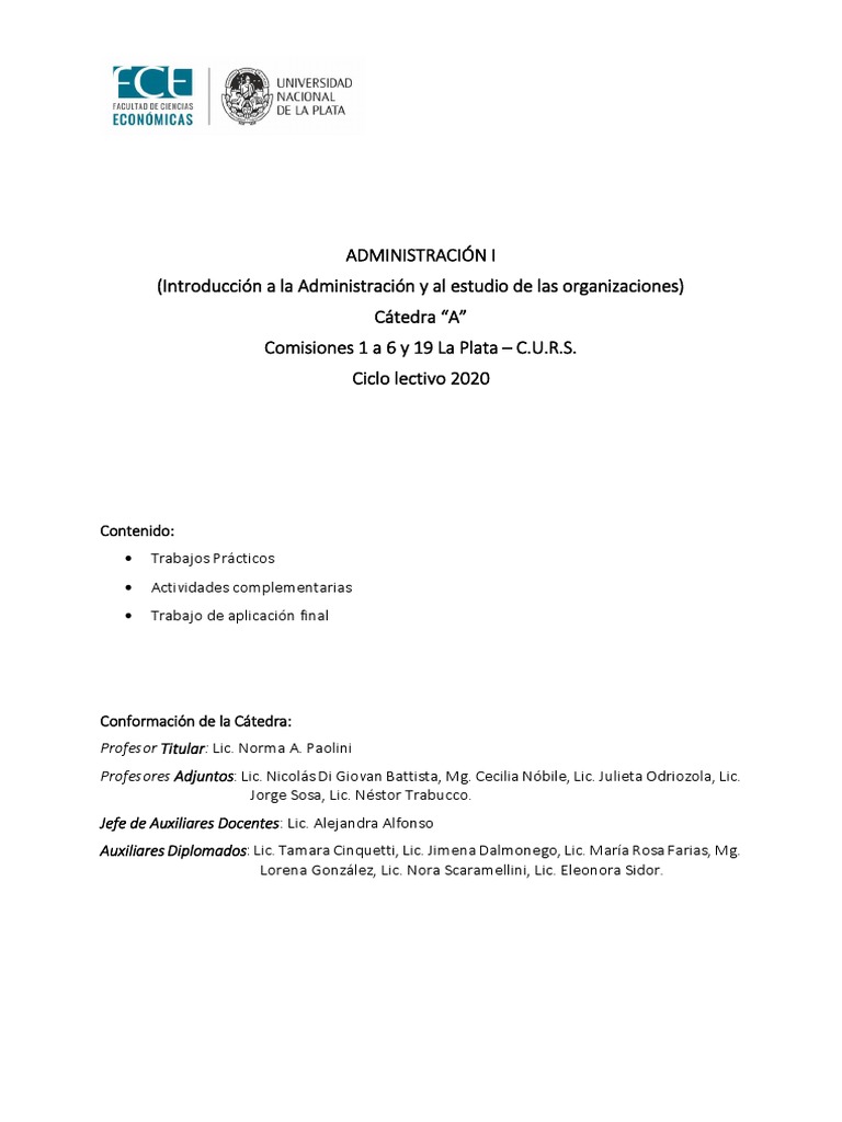 Adm.I Cat.A GUIATP 2020 | PDF | Presupuesto | Burocracia
