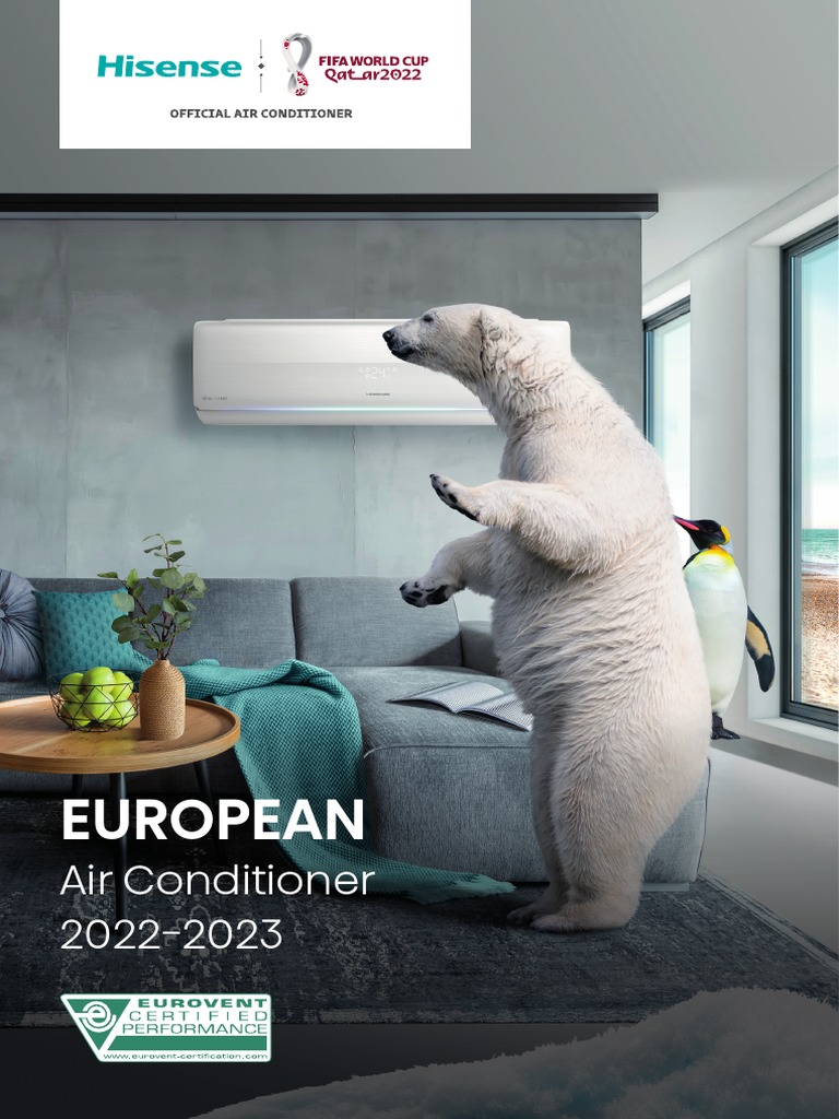 Ac Hisense Catalogue 2022 PDF | PDF | Air Conditioning | Humidity
