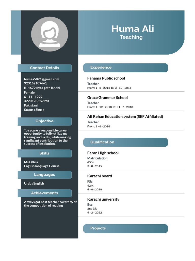 Huma Ali - DLG PDF | PDF