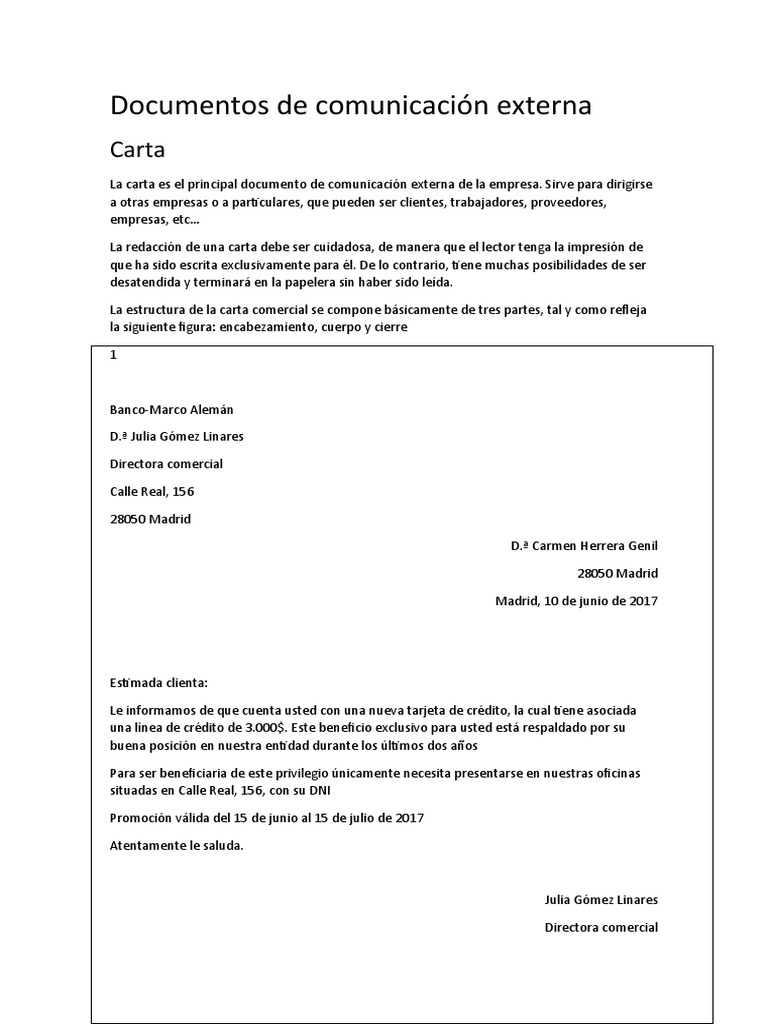 Comunicación Externa | PDF | Madrid