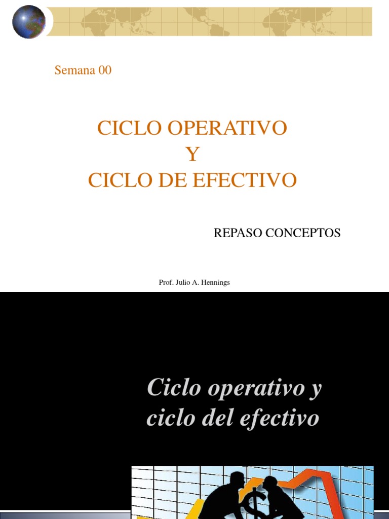 U0.S03 Ciclo Operativo y Ciclo de Efectivo | PDF | Capital de trabajo ...