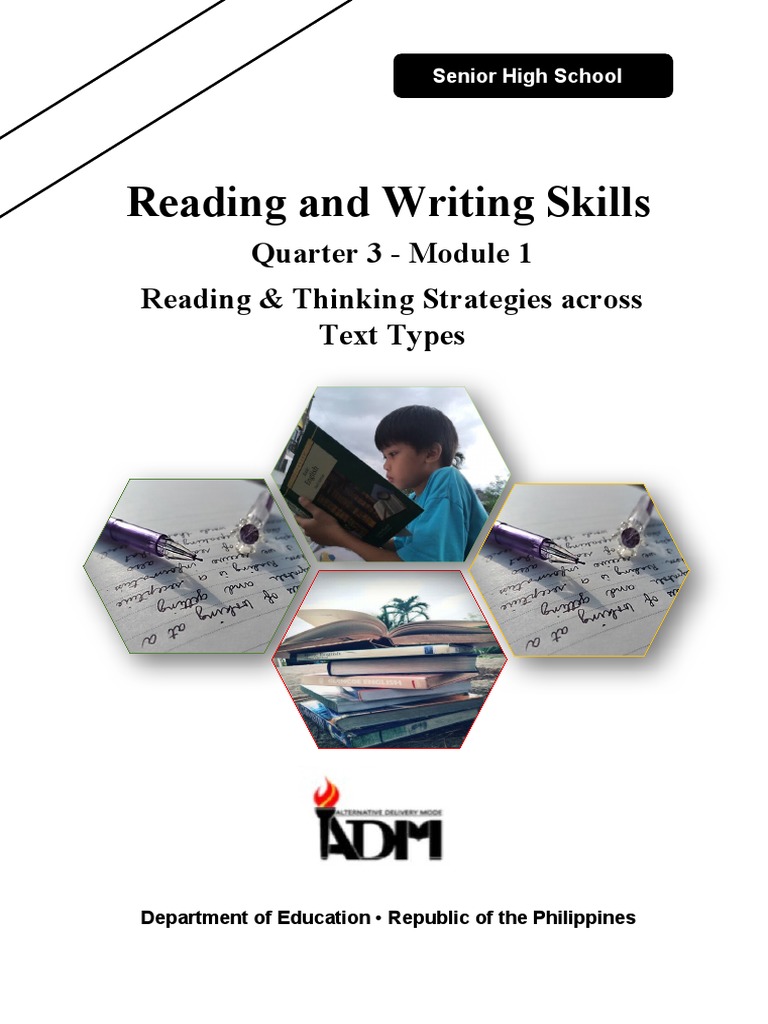 Reading and Thinking Strategies Across Text Types - Version 3 | PDF | Definition | Narrative