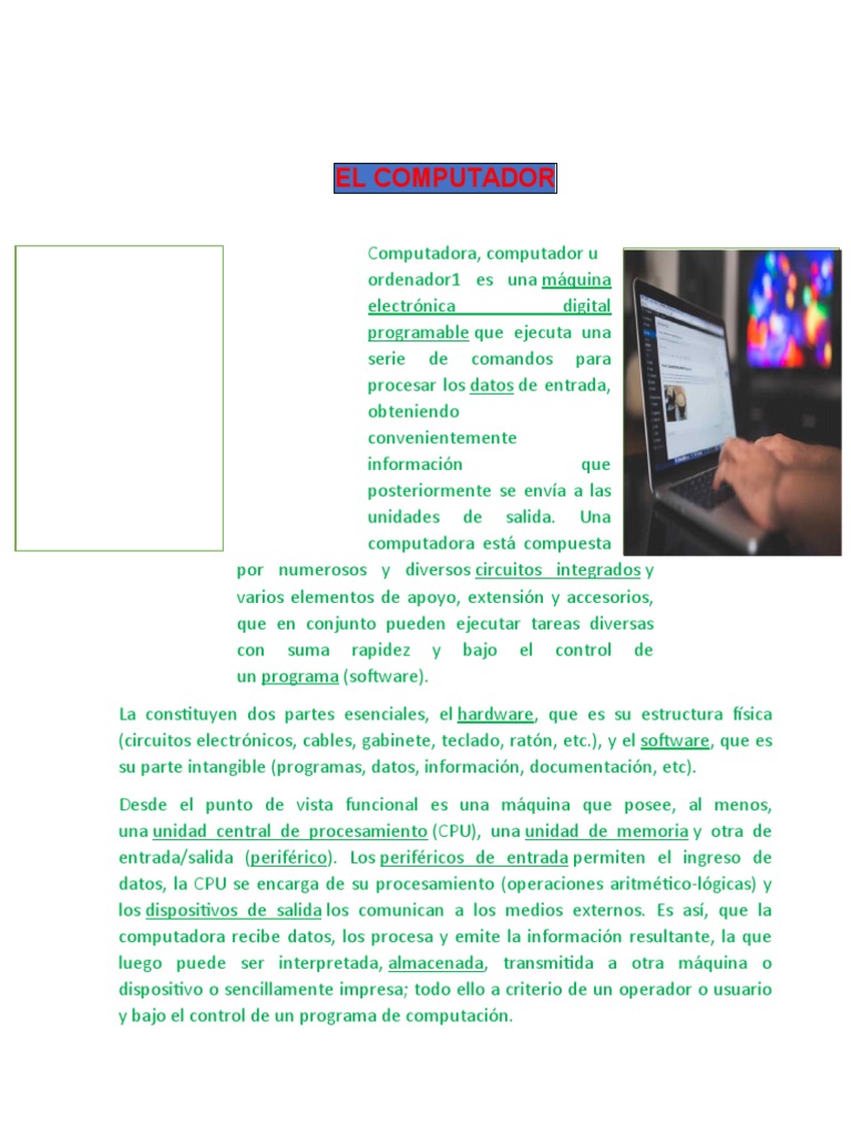 El Computador | PDF